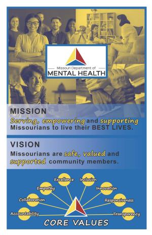 Mission, Vision and Values | dmh.mo.gov